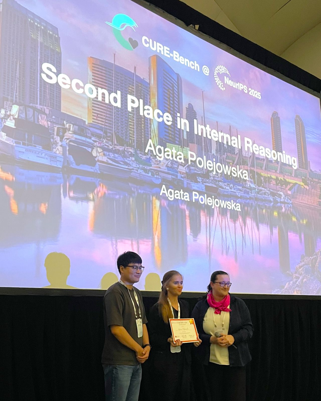 2nd and 3rd place for Agata Polejowska